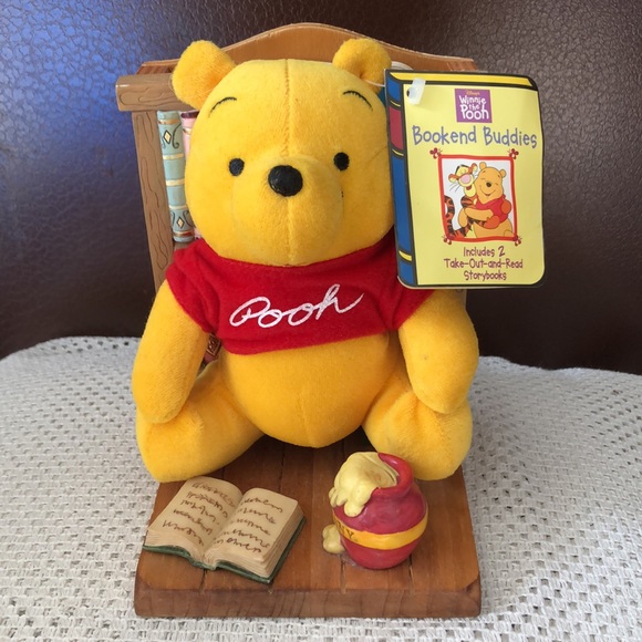 Disney | Toys | Disney Winnie The Pooh And Tigger Bookend Buddies ...